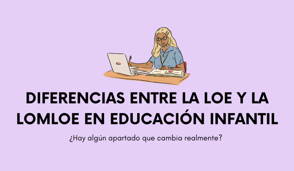 Diferencias entre la LOE y la LOMLOE en educación infantil: ¿hay algo ...